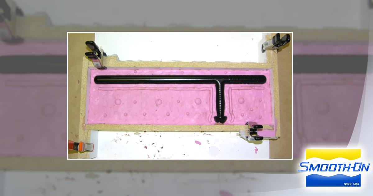 How To Make a 2 Piece Silicone Mold to Cast a Police Baton Prop