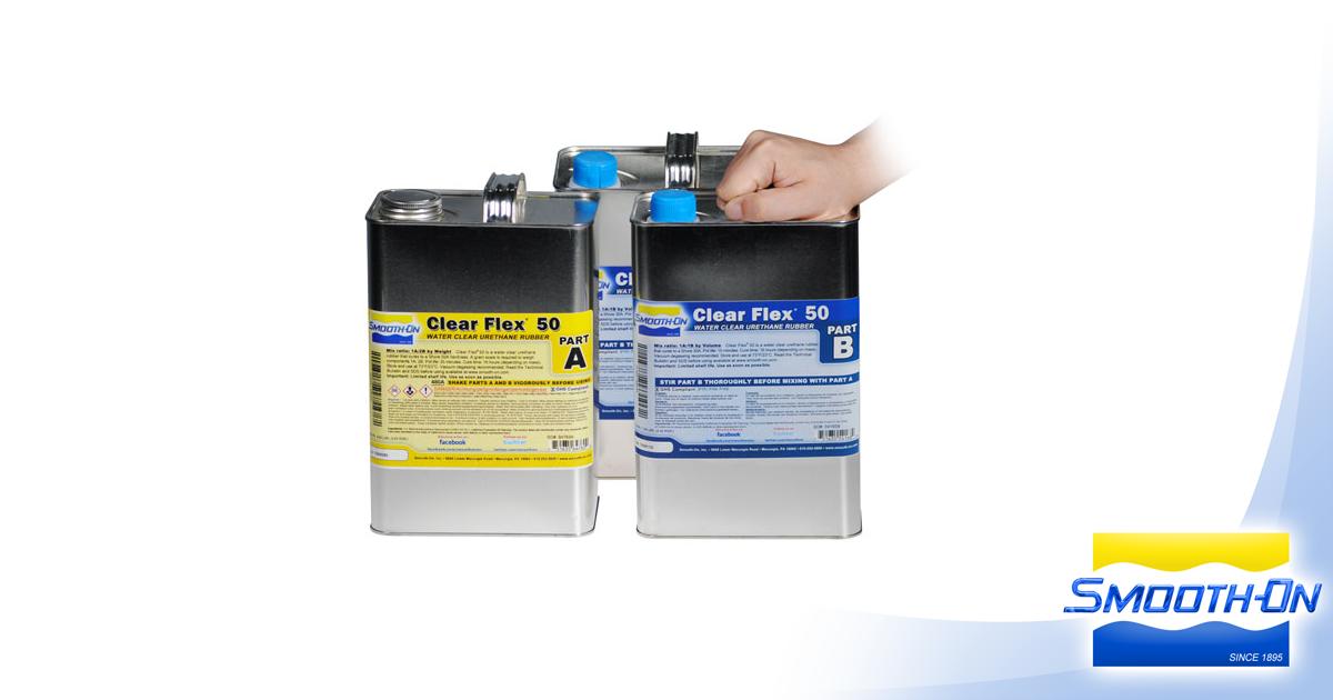 Clear Flex™ 50 Product Information | Smooth-On, Inc.