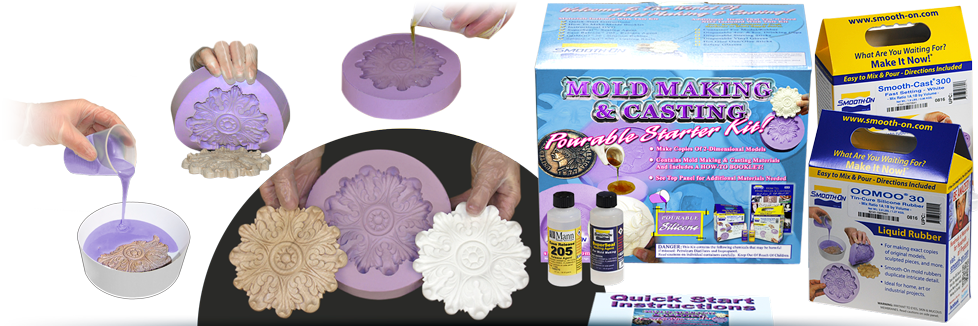 Smooth-On, Inc. | Mold Making & Casting Materials | Rubbers, Plastics ...